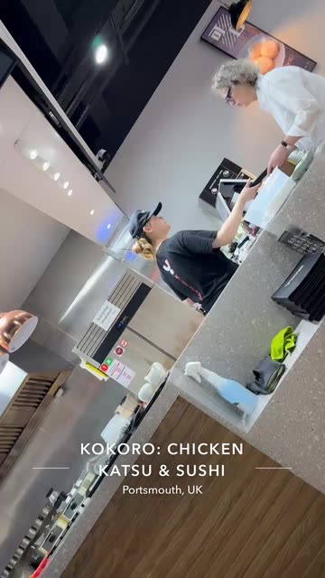 Kokoro: Chicken katsu & sushi